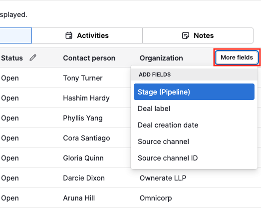 Importieren von Deals in eine bestimmte Phase oder Pipeline - Knowledge Base | Pipedrive